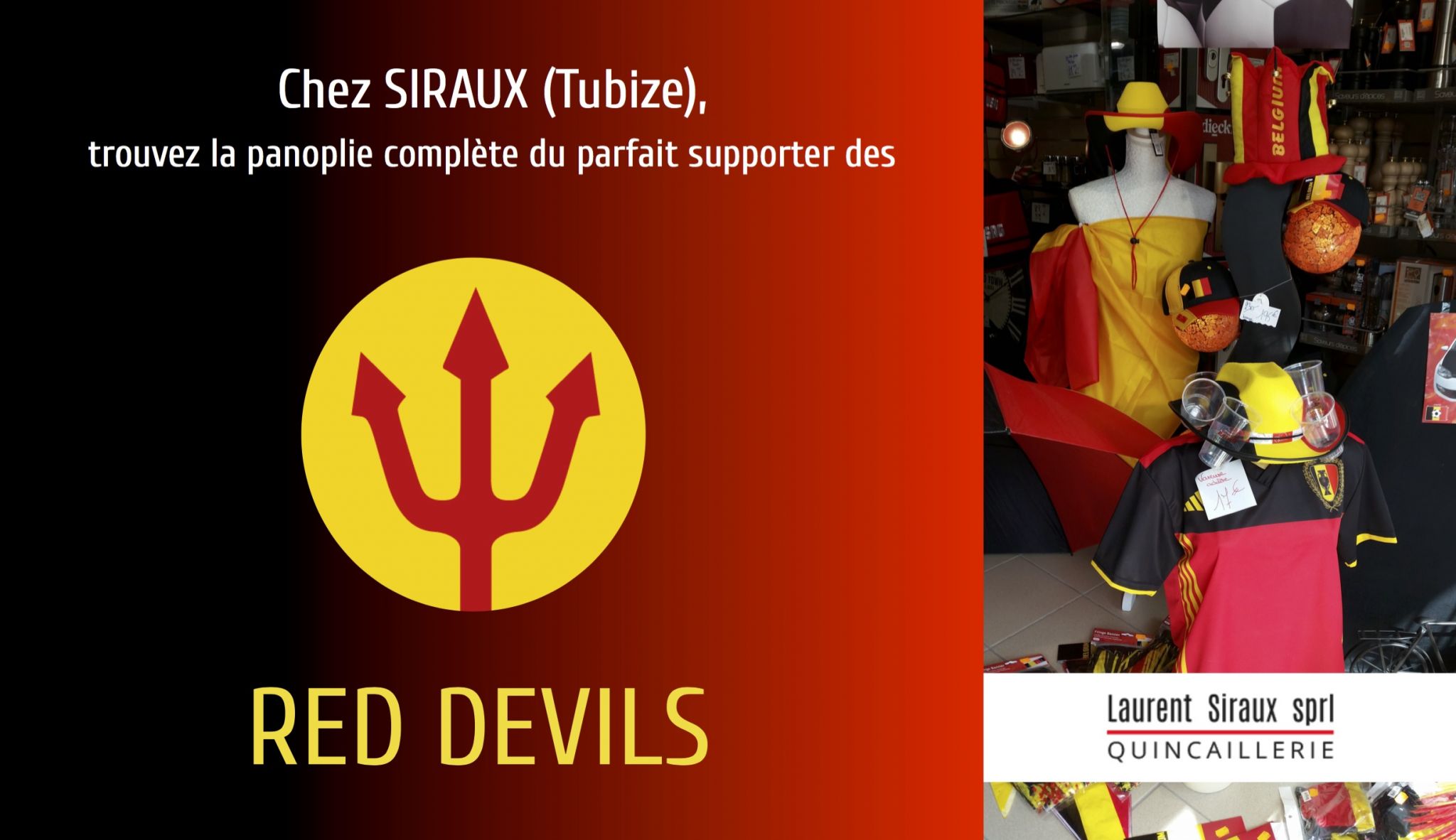 Diables rouges red devils supporter accessoires Union belge de football ...